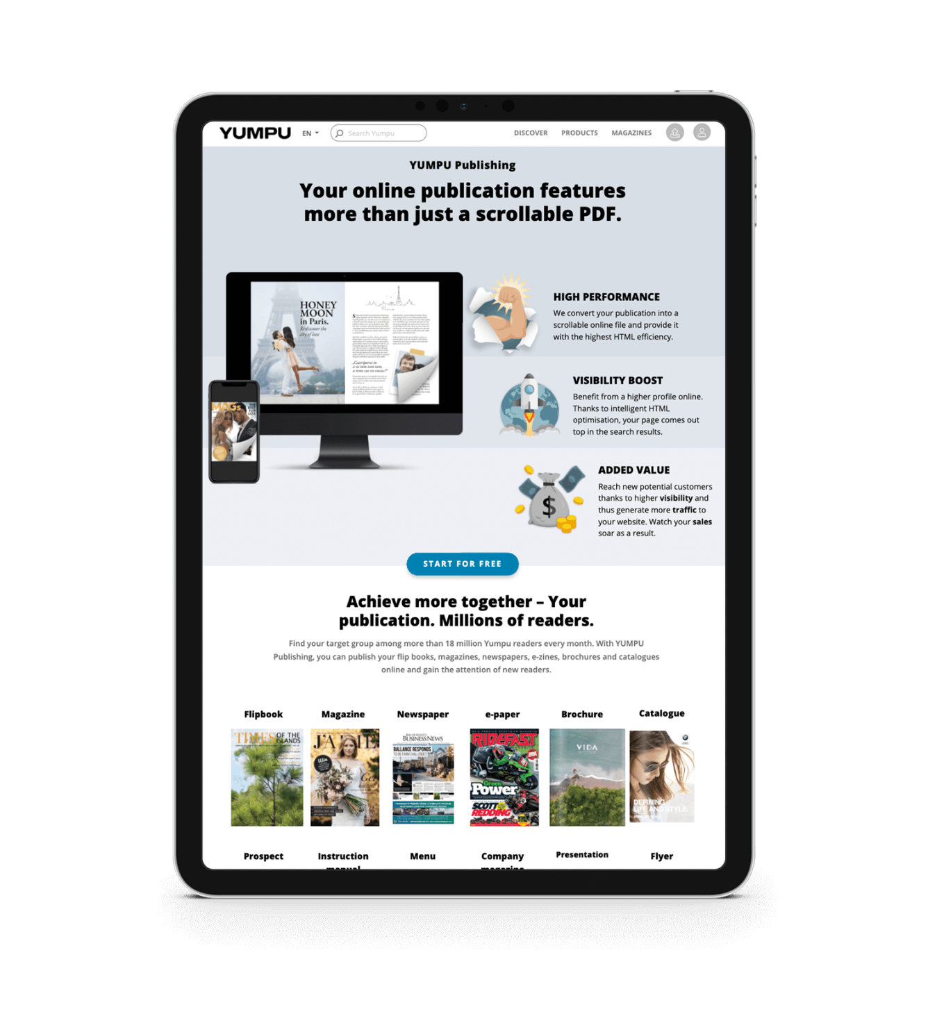 Read magazines & newspapers in the flat rate | YUMPU News